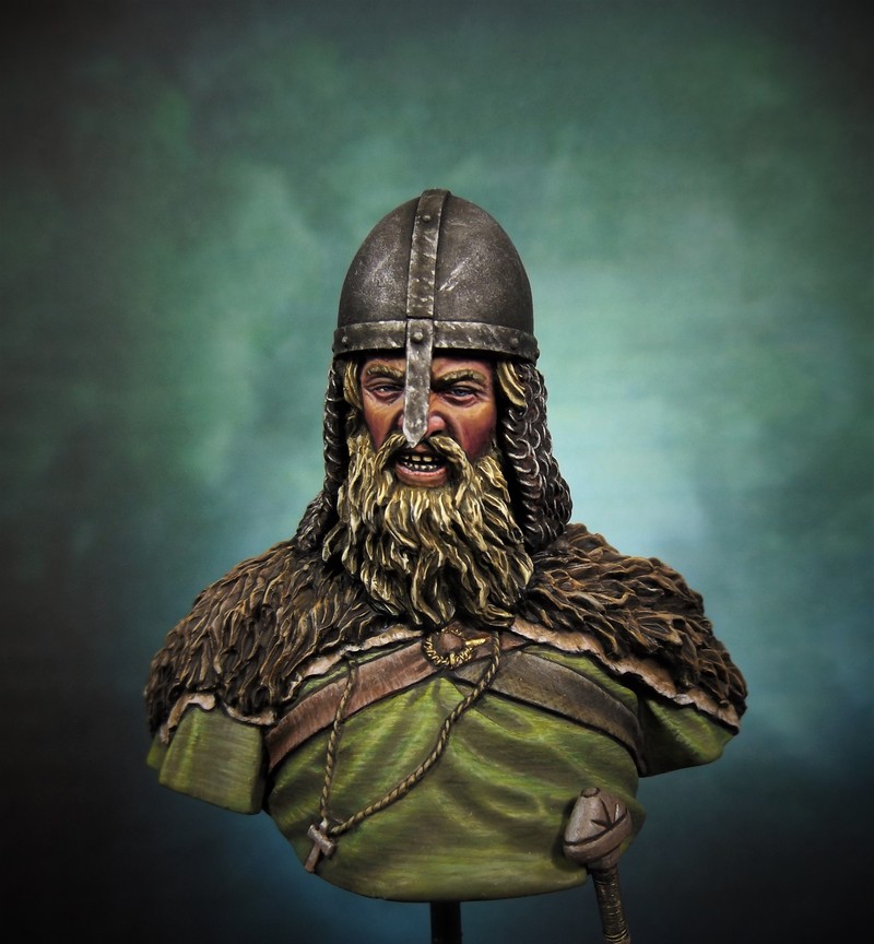 Buste d'Olaf, le Viking. - HF SIGILLA